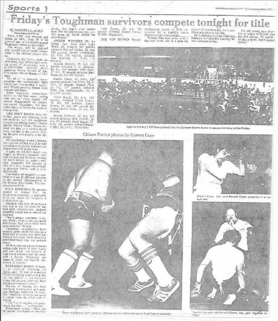 dotPhoto Album - FighterGlory - Arnold Mackey Wins Toughman Championship